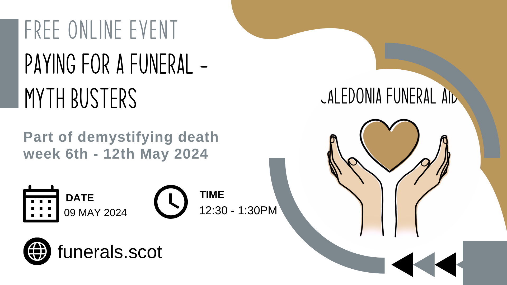 Online event: Paying for a funeral – myth busters - Caledonia Funeral Aid